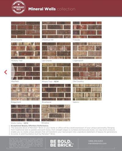 Brochures at Legends Architectural Stone in Houston, TX